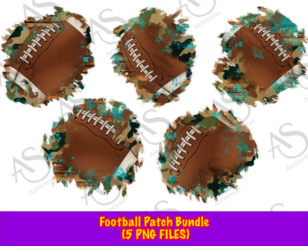 Football Patches Png Sublimation Design Bundle, Sport Games Png ...