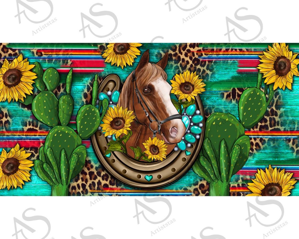 Western Horse License Plate Png Horse With Horseshoe License - Etsy
