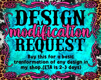 Design Modification Listing Modified Design Png Special - Etsy