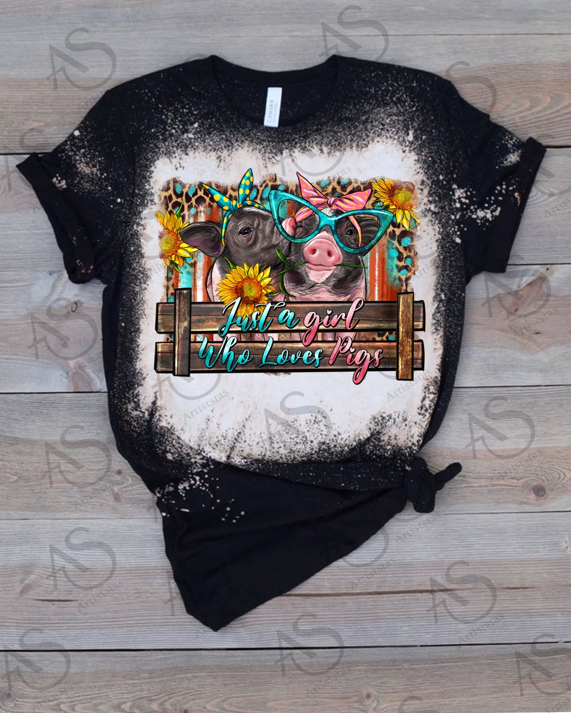 Western Pigs Png Sublimation Designjust A Girl Who Loves Pig - Etsy