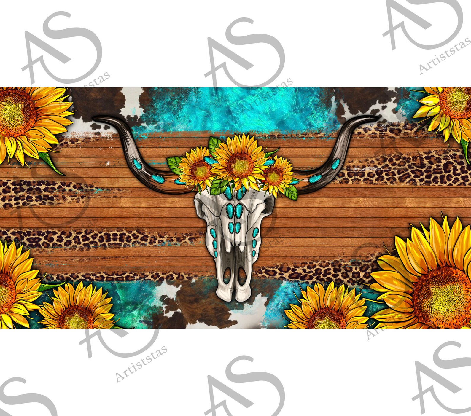 Longhorn Bull Skull License Plate Png Sublimation Design - Etsy