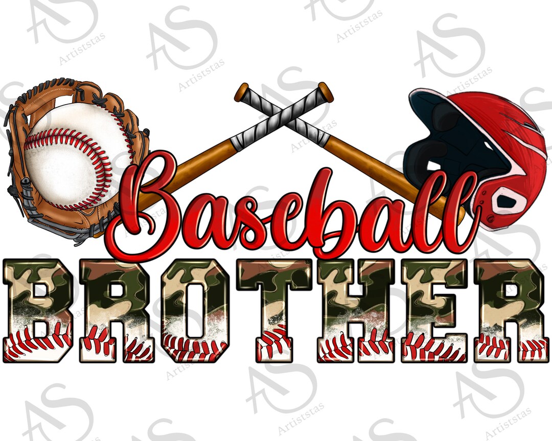 Baseball Brother Png Sublimation Design Download, Baseball Sport Png ...