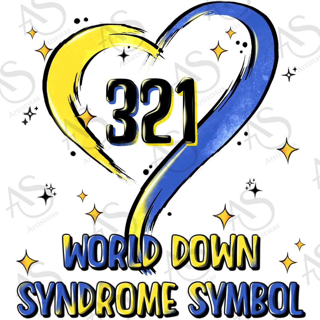 World Down Syndrome Symbol Png, Down Syndrome Ribbon Png, Down Syndrome ...