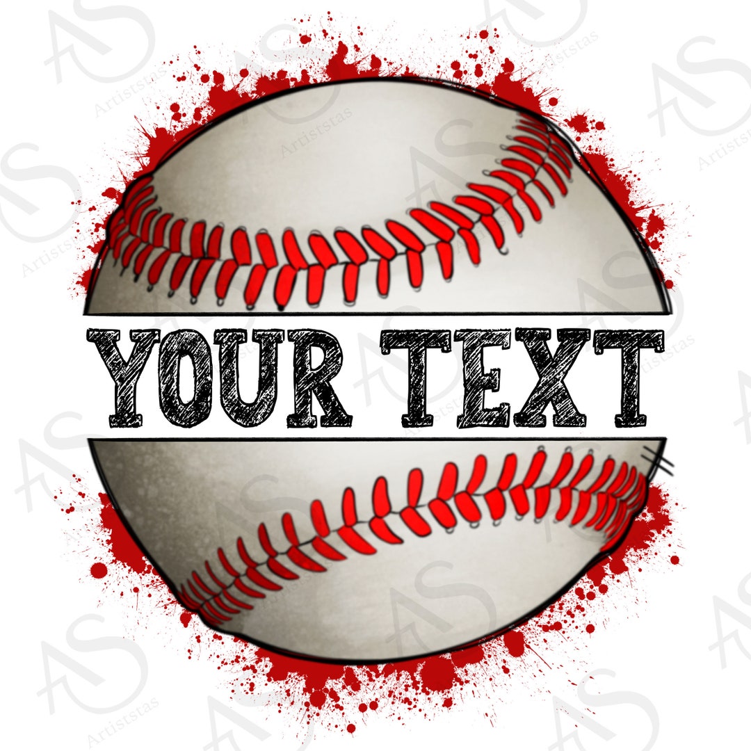 Personalized Baseball Png Sublimation Design Download, Baseball Sport ...