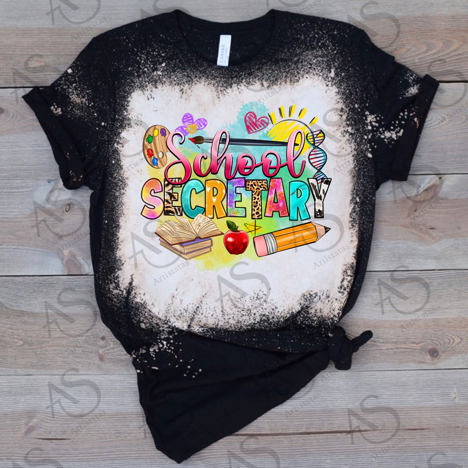 School Secretary Png Sublimation Design Download, Back to School Png ...