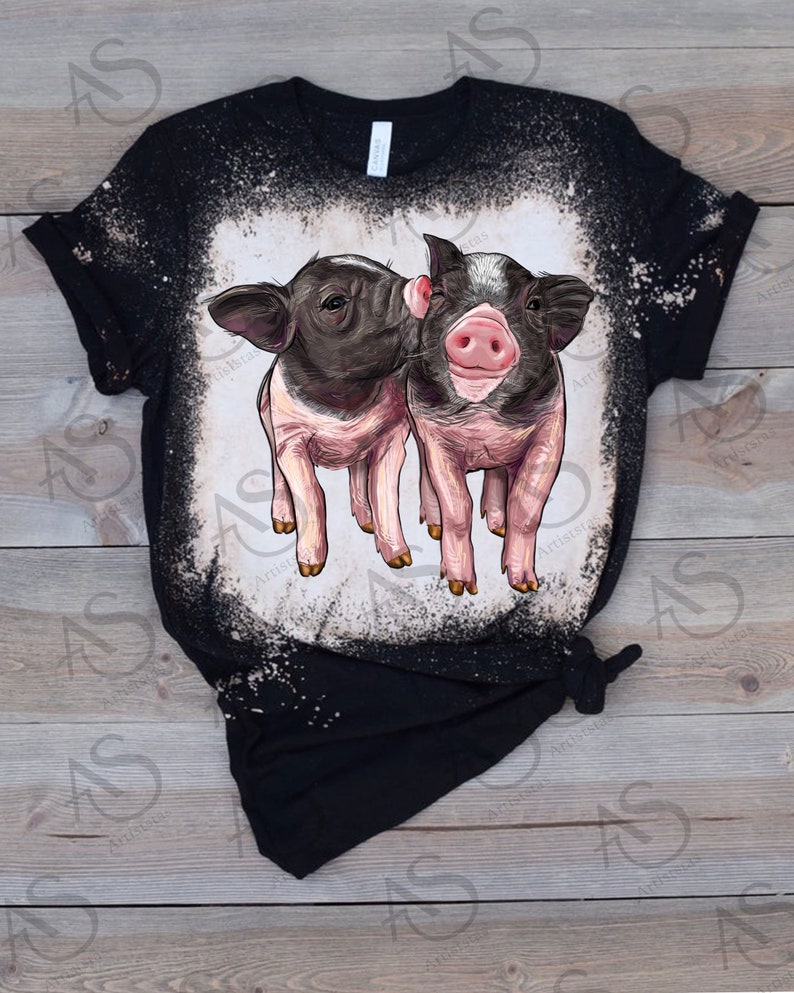 Cute Baby Pigs Png Sublimation Designwestern Pigs Png Pig - Etsy