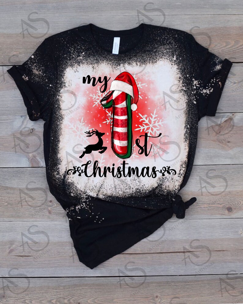 My First Christmas Png Sublimation Design My First Christmas - Etsy