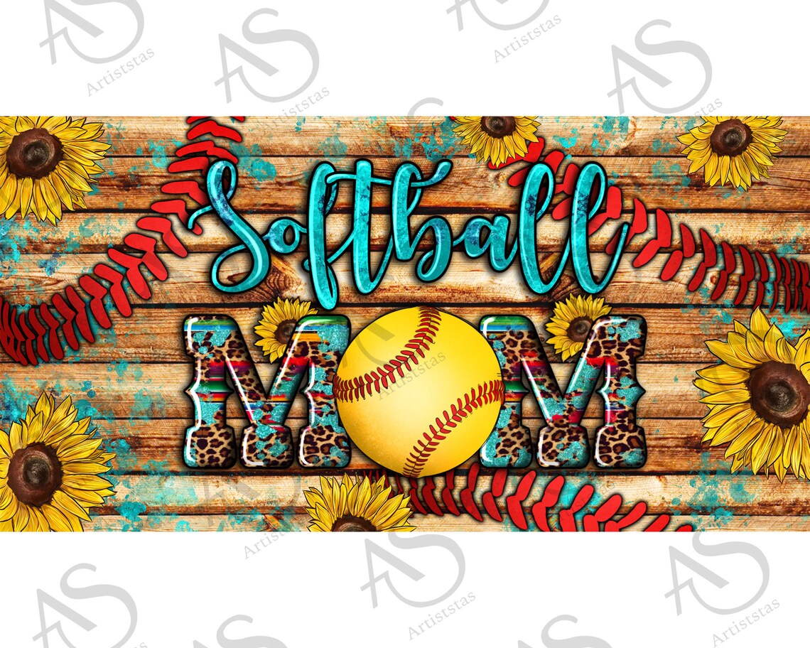 Softball Mom License Plate Png Sublimation Designwestern Mom - Etsy
