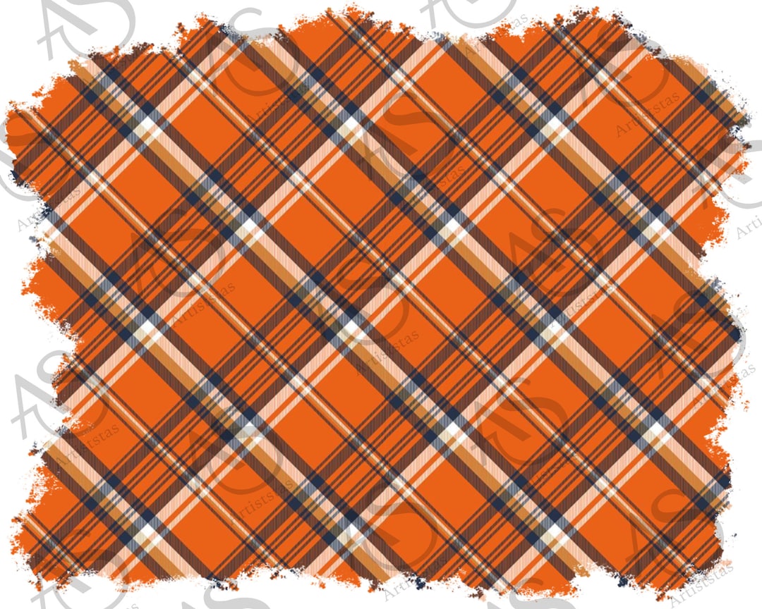 Fall Plaid Distressed Background Png Sublimation Design, Fall ...