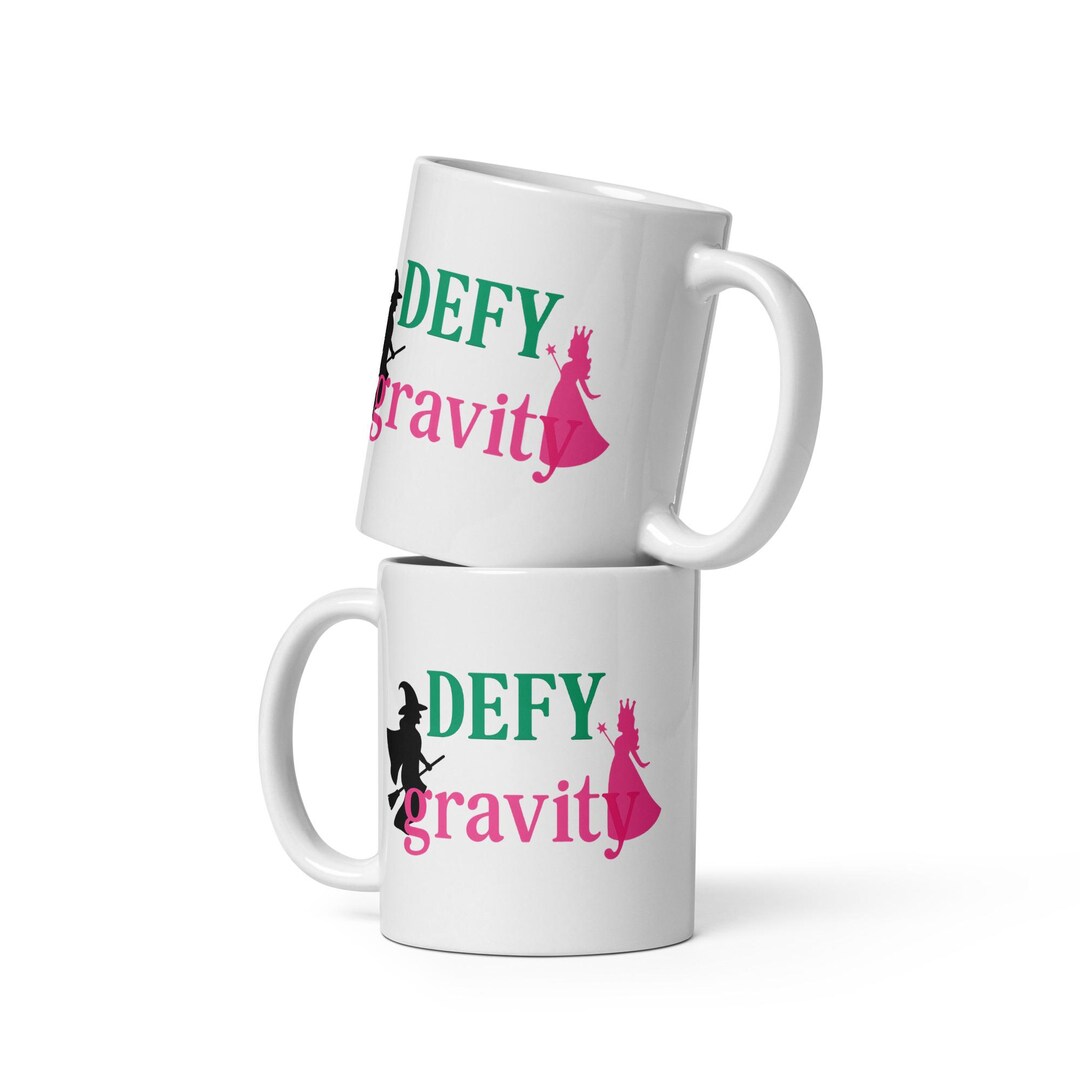 Defy Gravity Wicked Inspired Mug - Etsy