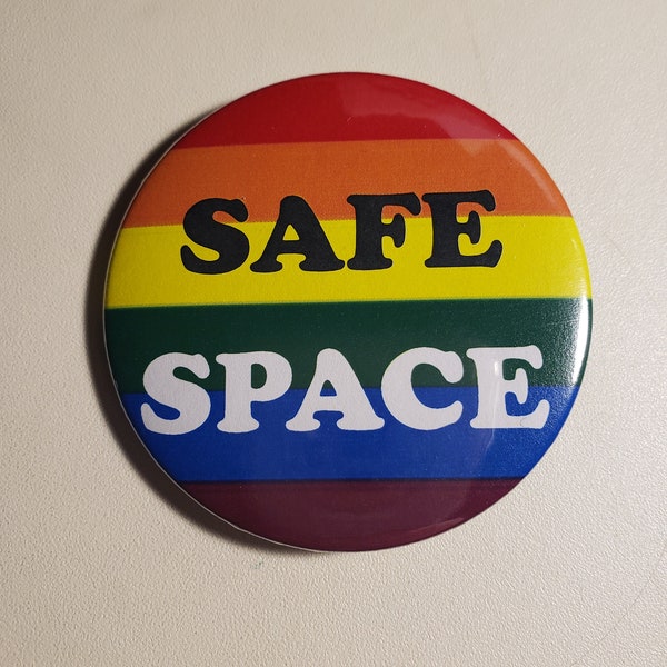 Enamel Pin Safe Space - Etsy