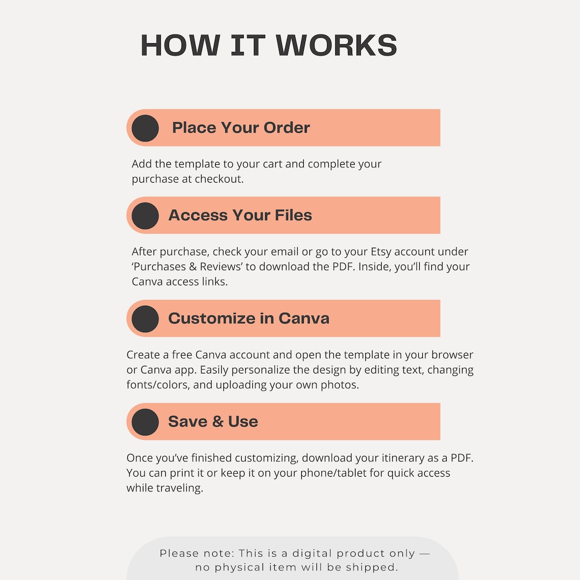 Ultimate Digital Travel Planner | Italy Travel Itinerary Template ...