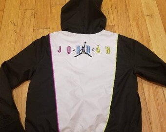 Jacket for Jordan 3 UNC UNC Jordan 3 Windbreaker Carolina Blue, White ...