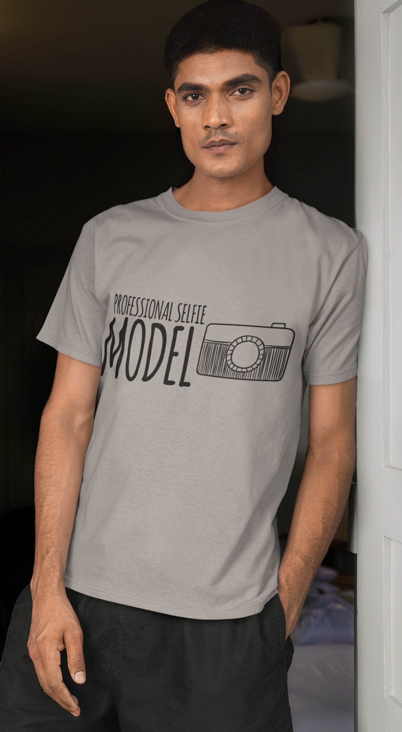 Professional Selfie Model Unisex Crewneck T Shirt, Selfie Queen ...