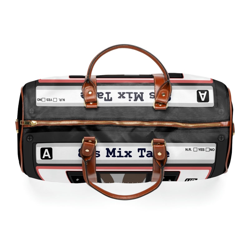 80's Retro Metro Vintage Cassette Tape Deck Travel Bag,music-inspired ...