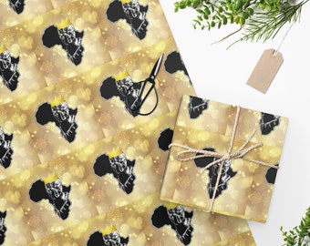 African American Wrapping Paper - Etsy