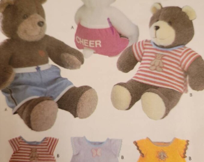 Simplicity 4623 Bears and Clothes - Etsy