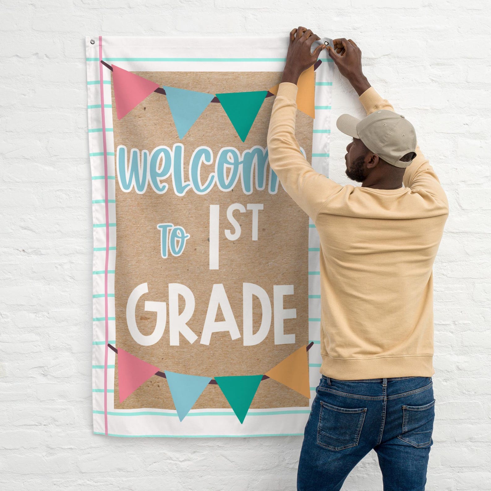 Custom Grade Level Banner, Personalized Classroom Decor, Back to School ...