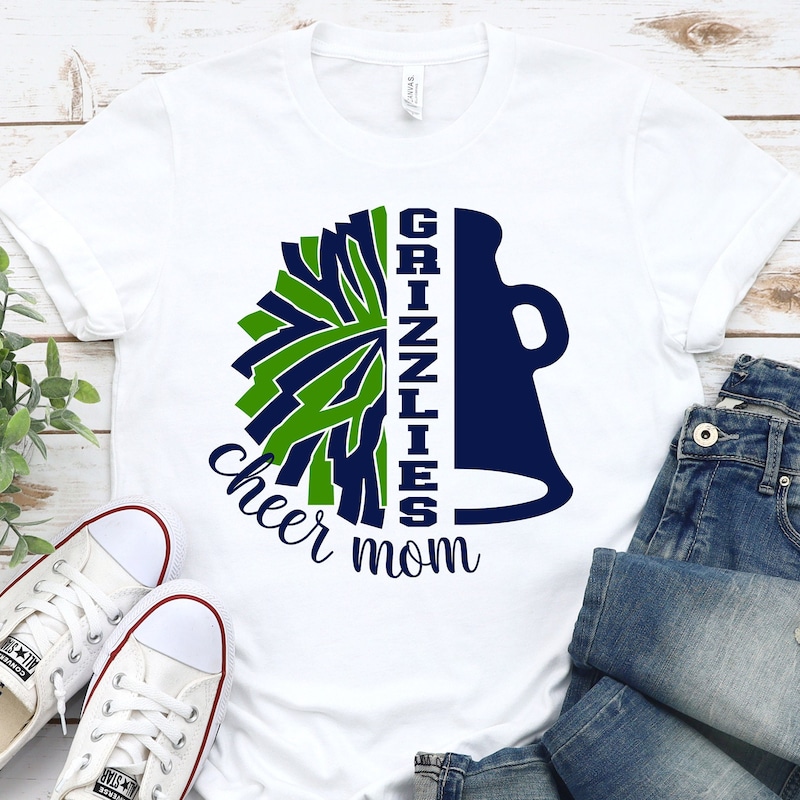 Grizzly Football Tee - Etsy