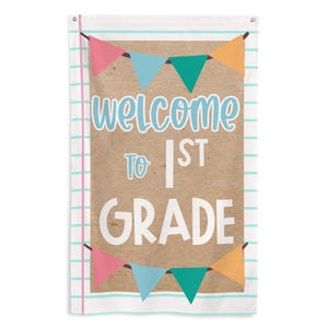 Custom Grade Level Banner, Personalized Classroom Decor, Back to School ...
