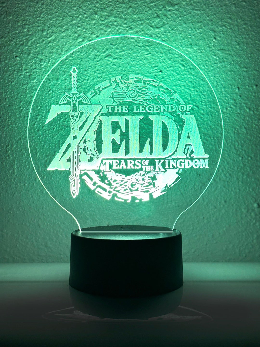 Zelda Tears of the Kingdom Inspired LED Light, Desk Lamp, Night Light ...