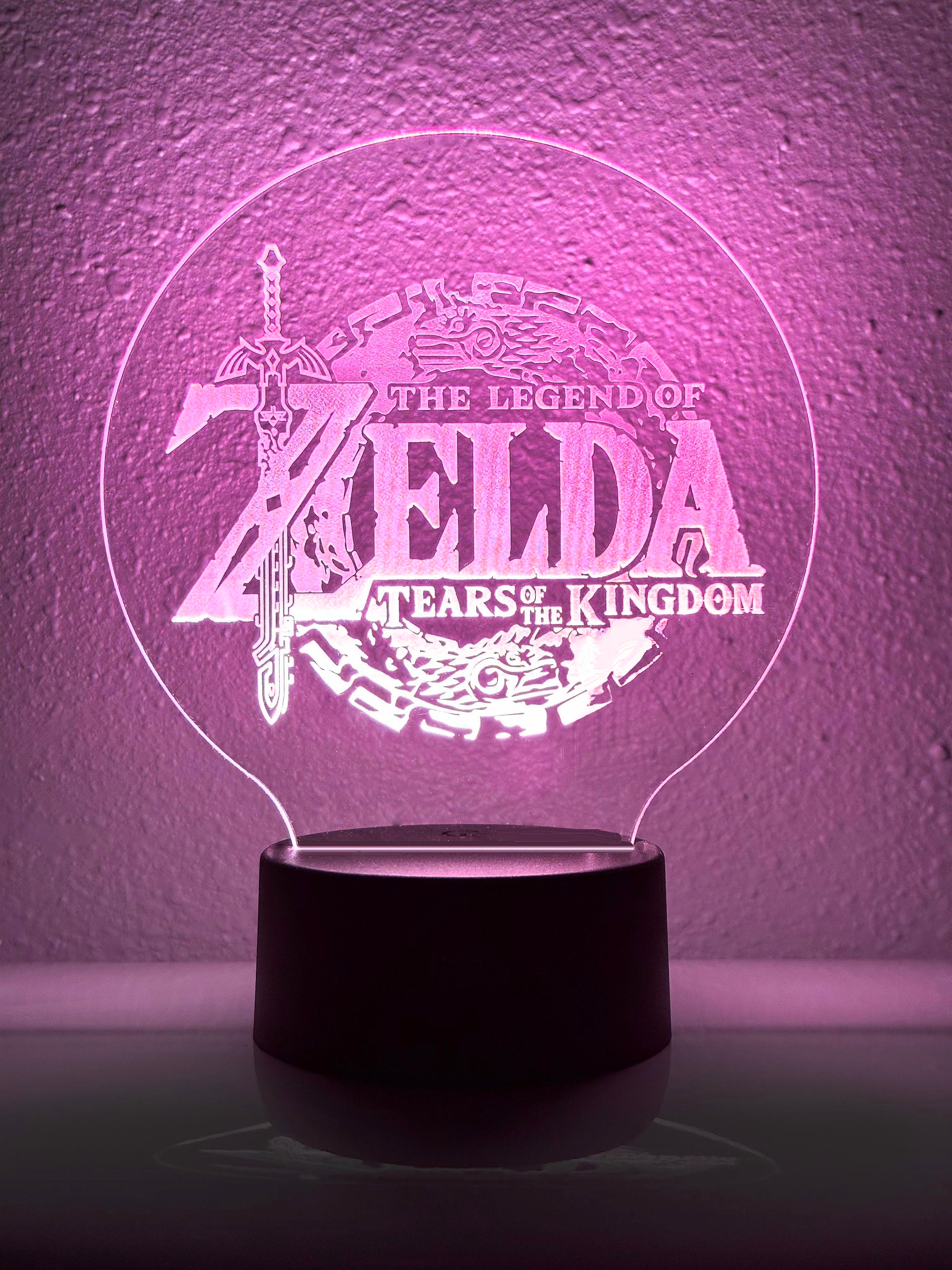 Zelda Tears of the Kingdom Inspired LED Light, Desk Lamp, Night Light ...