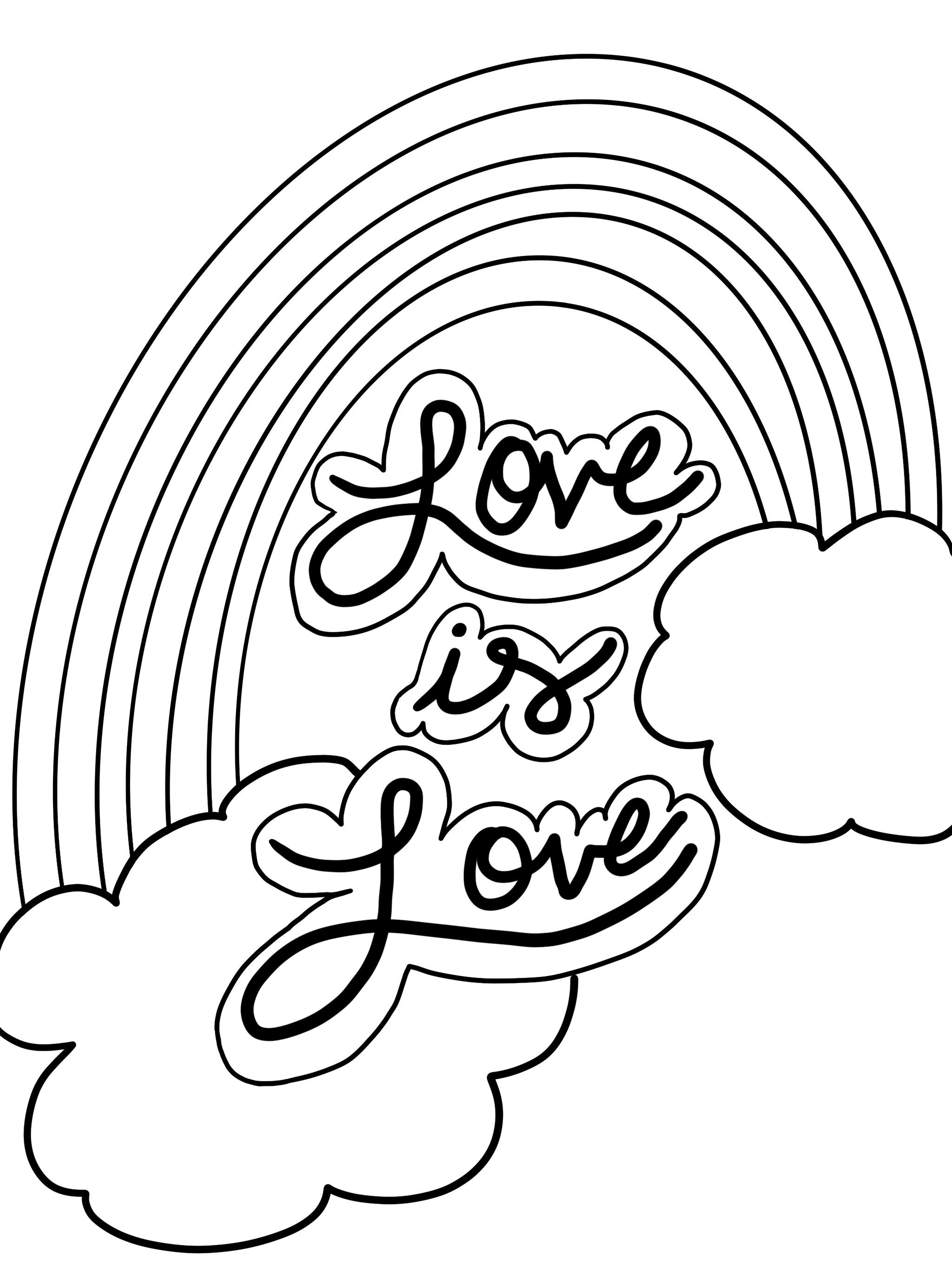 10 Pride Coloring Pages - Etsy