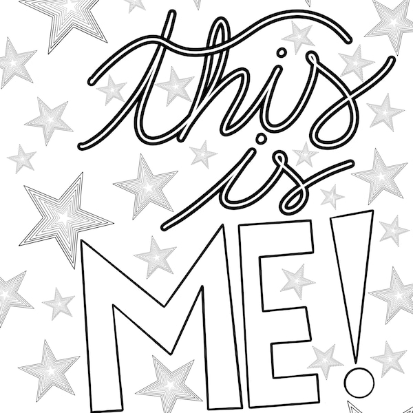 Transgender Coloring Pages - Etsy
