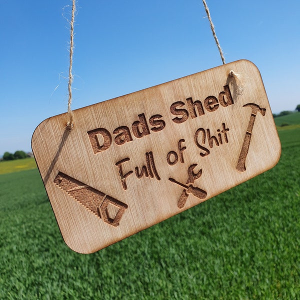 Funny Shed Signs - Etsy