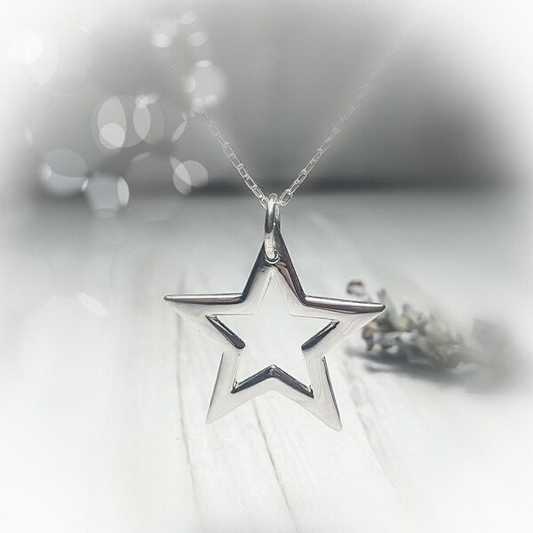 Silver Star - Etsy UK