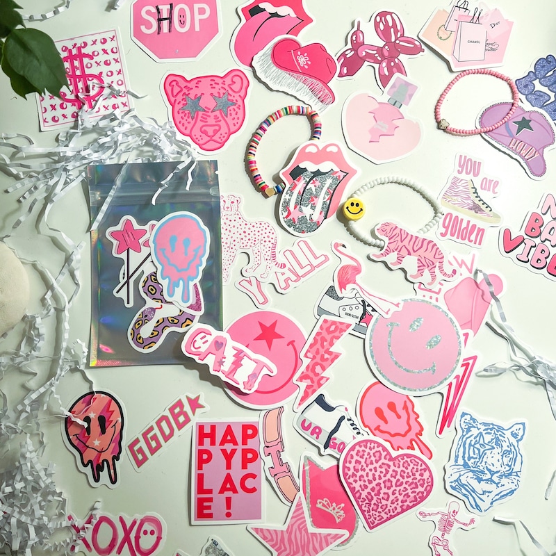 Preppy Aesthetic Stickers - Etsy