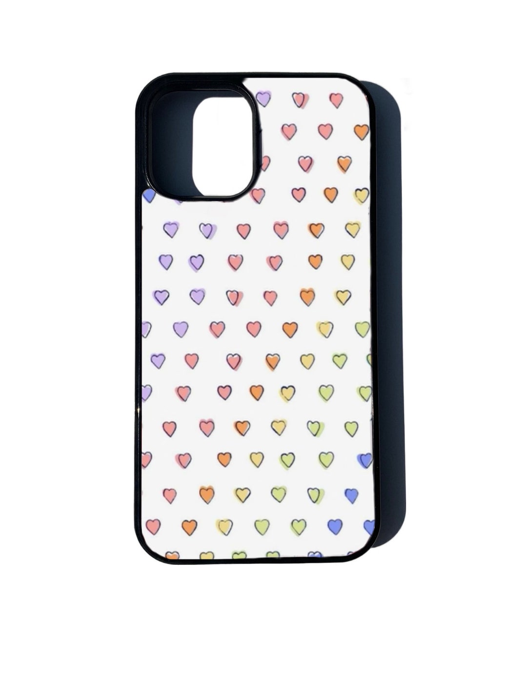RAINBOW HEARTS CASE - Etsy