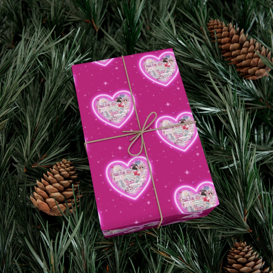 Swifty Valentine Wrapping Paper Tween Valentine - Etsy