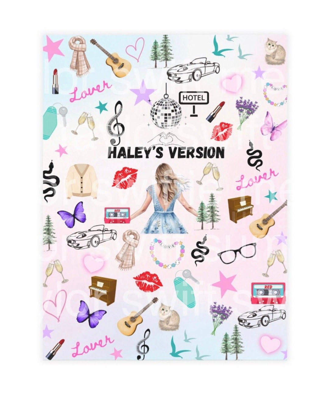 Swifty Birthday Invitations Postcard Bundle With Envelopes - Etsy