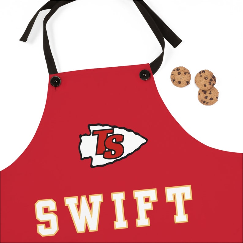 Taylor Swift and Kelce KC Chiefs Game Day Apron SWIFT 87 Red - Etsy México