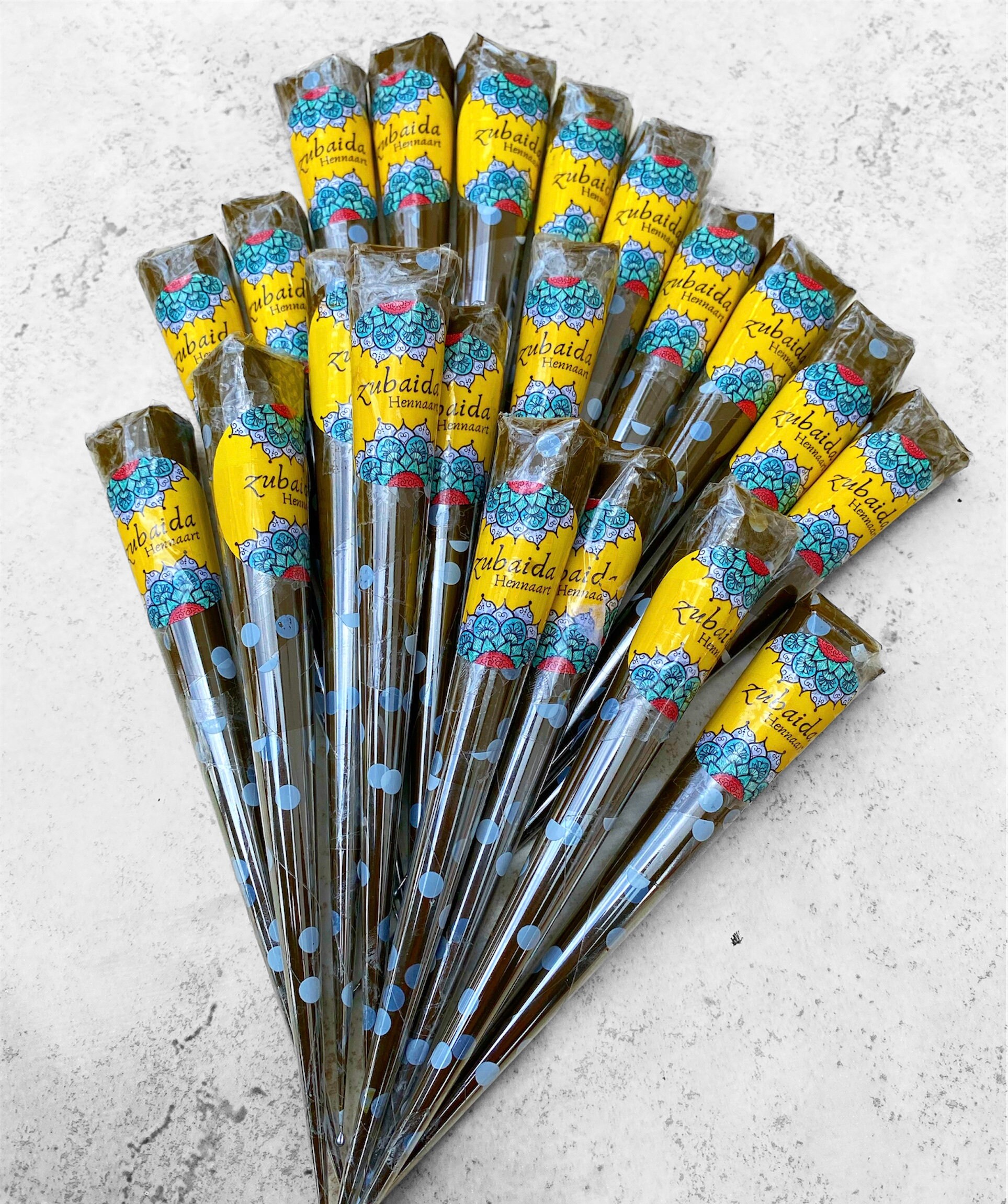 20 Hand Rolled Empty Henna Cones/ Empty Henna Cones/ Cones for - Etsy