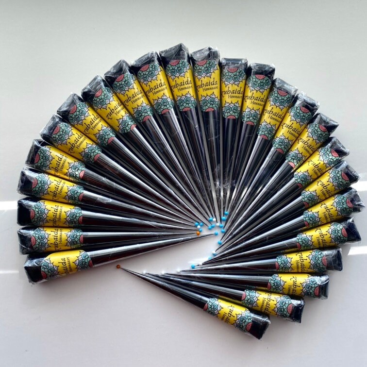 Hand Rolled Empty Henna Cones/ Empty Henna Cones/ Clear Cones/ Cones ...