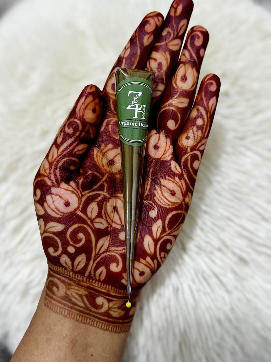 HENNA CONE/ Organic Henna, All Natural, Hand Made Henna Cone/ Mendhi ...