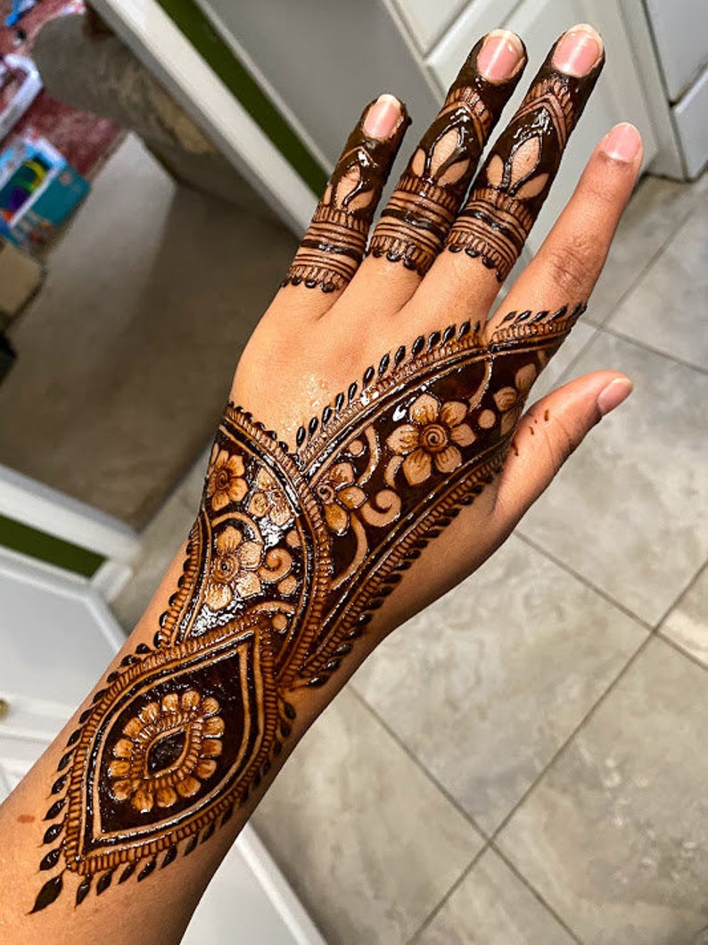 FIVE HENNA CONES/ Organic henna all natural hand made henna | Etsy