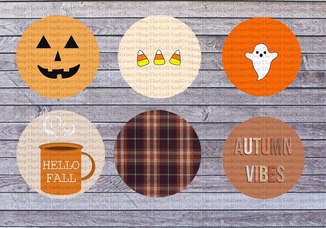 Fall Plaid Halloween Cardstock for Car Freshies - Etsy