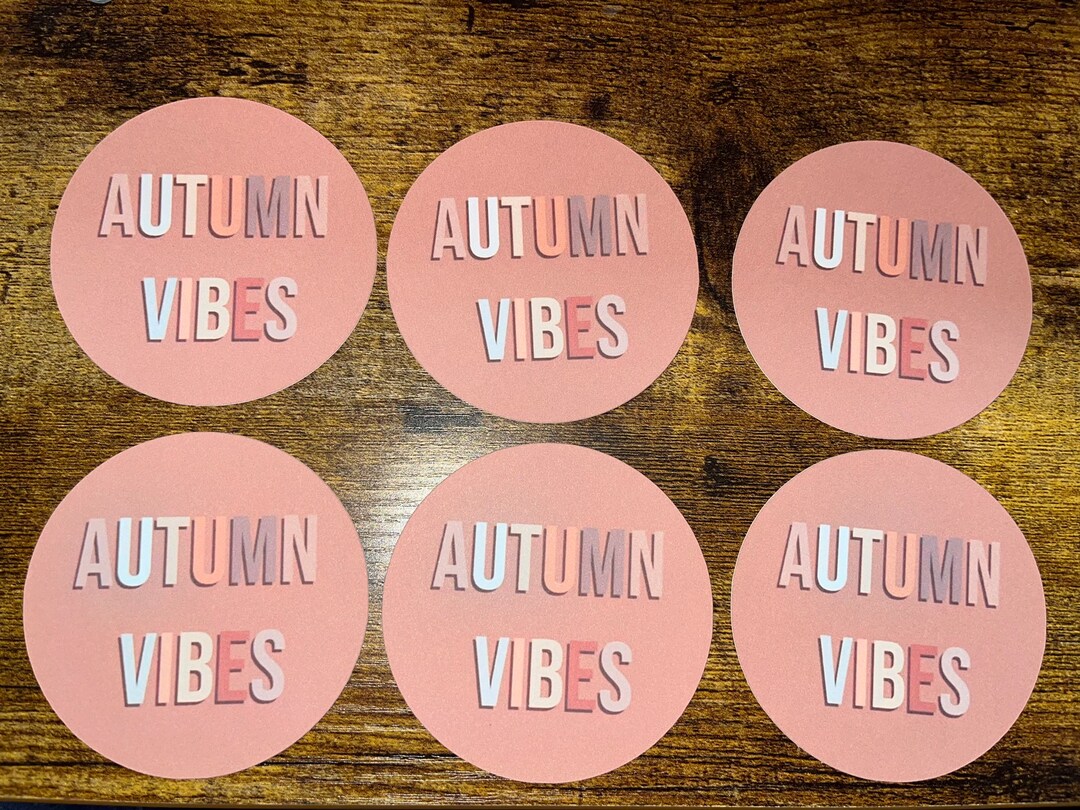 Autumn Vibes Fall Pumpkins Cardstock for Car Freshies - Etsy