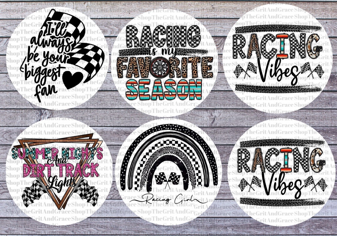 Racing Dirt Track Cardstock for Car Freshies - Etsy