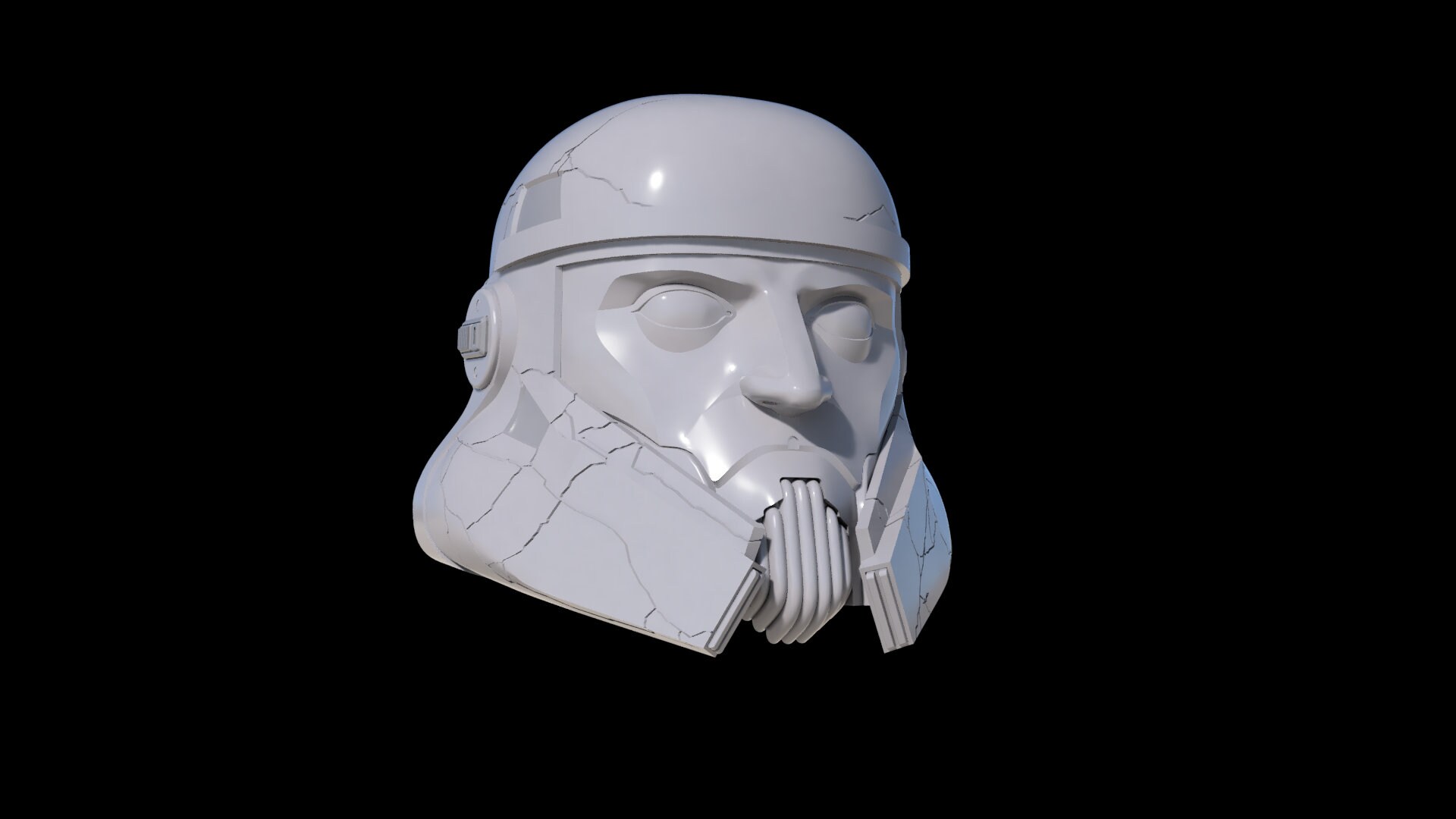 Star Wars Ahsoka Captain Enoch Helmet STL Files - Etsy