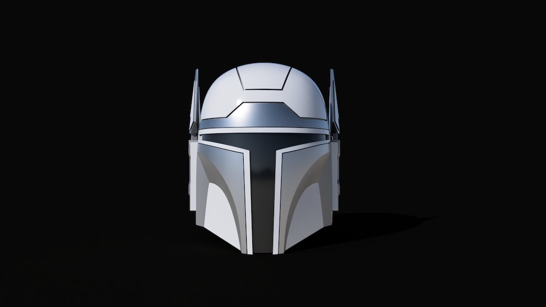 Mandalorian Elite Helmet STL (updated) - Etsy