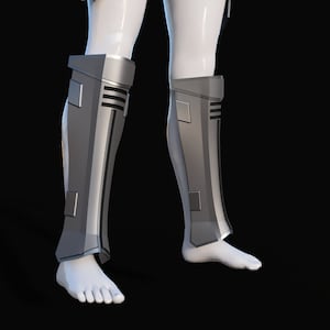 Mandalorian Shin Armor Concept STL Files - Etsy