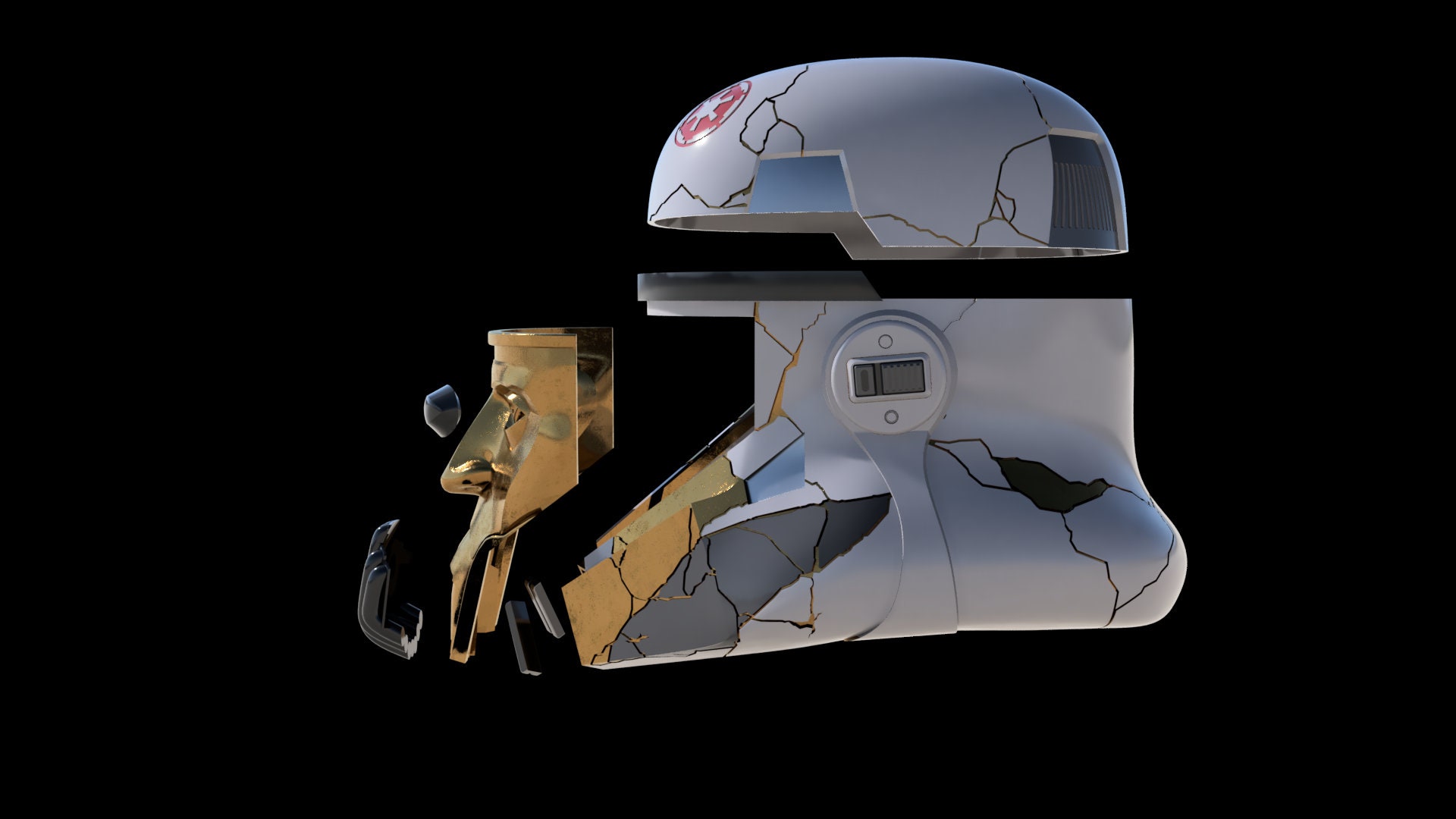 Star Wars Ahsoka Captain Enoch Helmet STL Files - Etsy