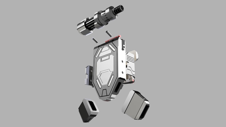 Shae Vizla Inspired Mandalorian Jetpack STL FILES - Etsy