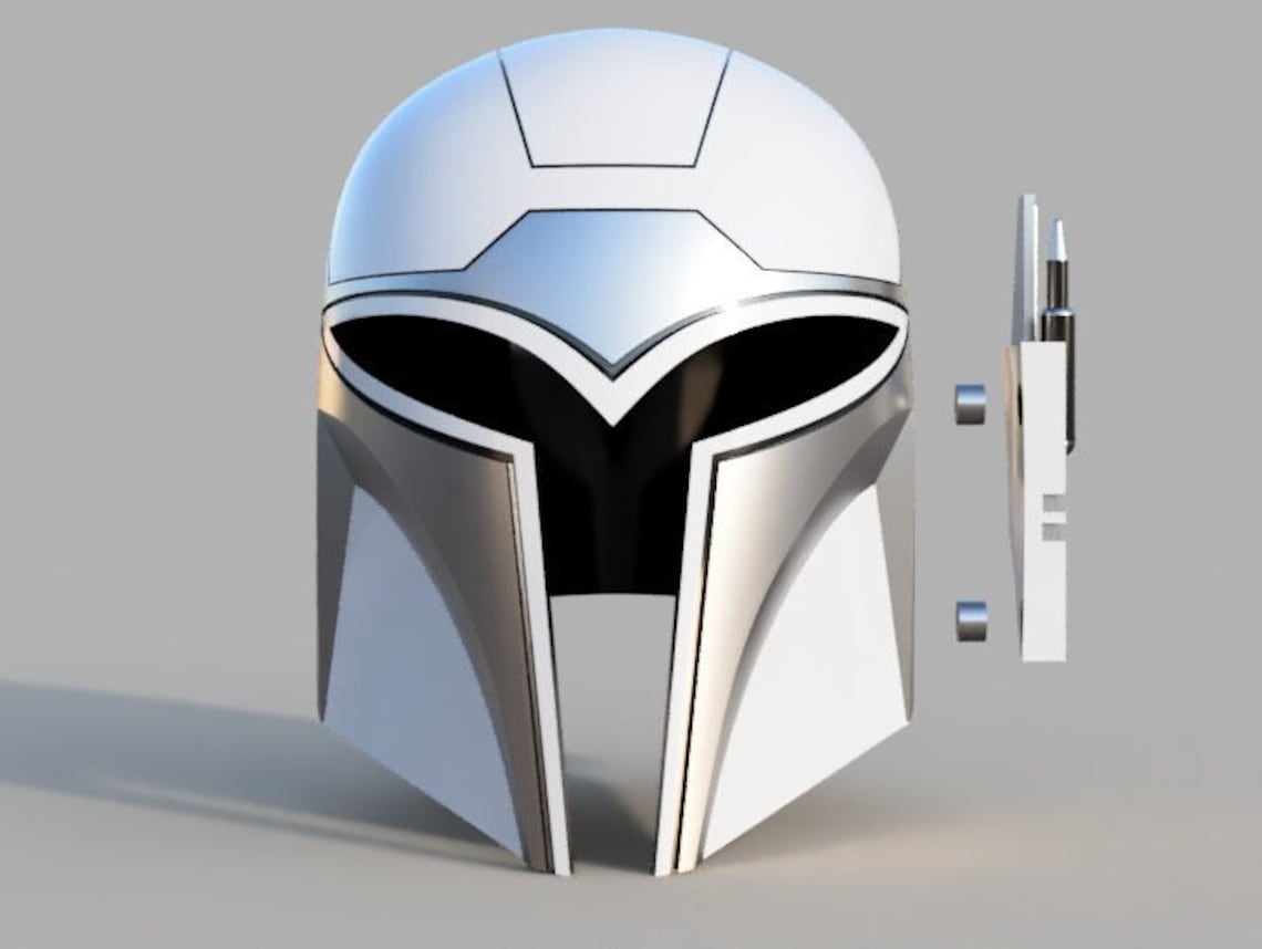Mandalorian elite Female Helmet 3D Printable - Etsy