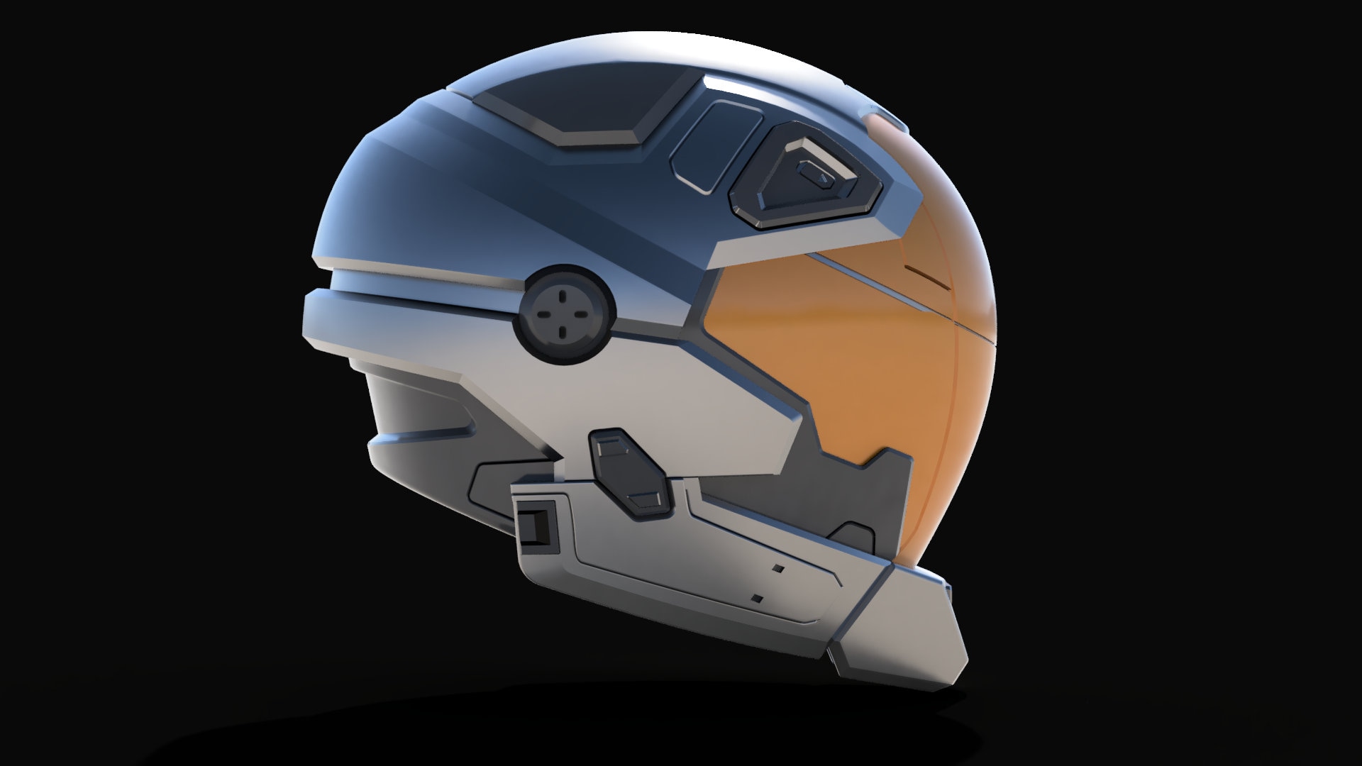 Halo Infinite Inspired Pilot Spartan Helmet STL Files - Etsy
