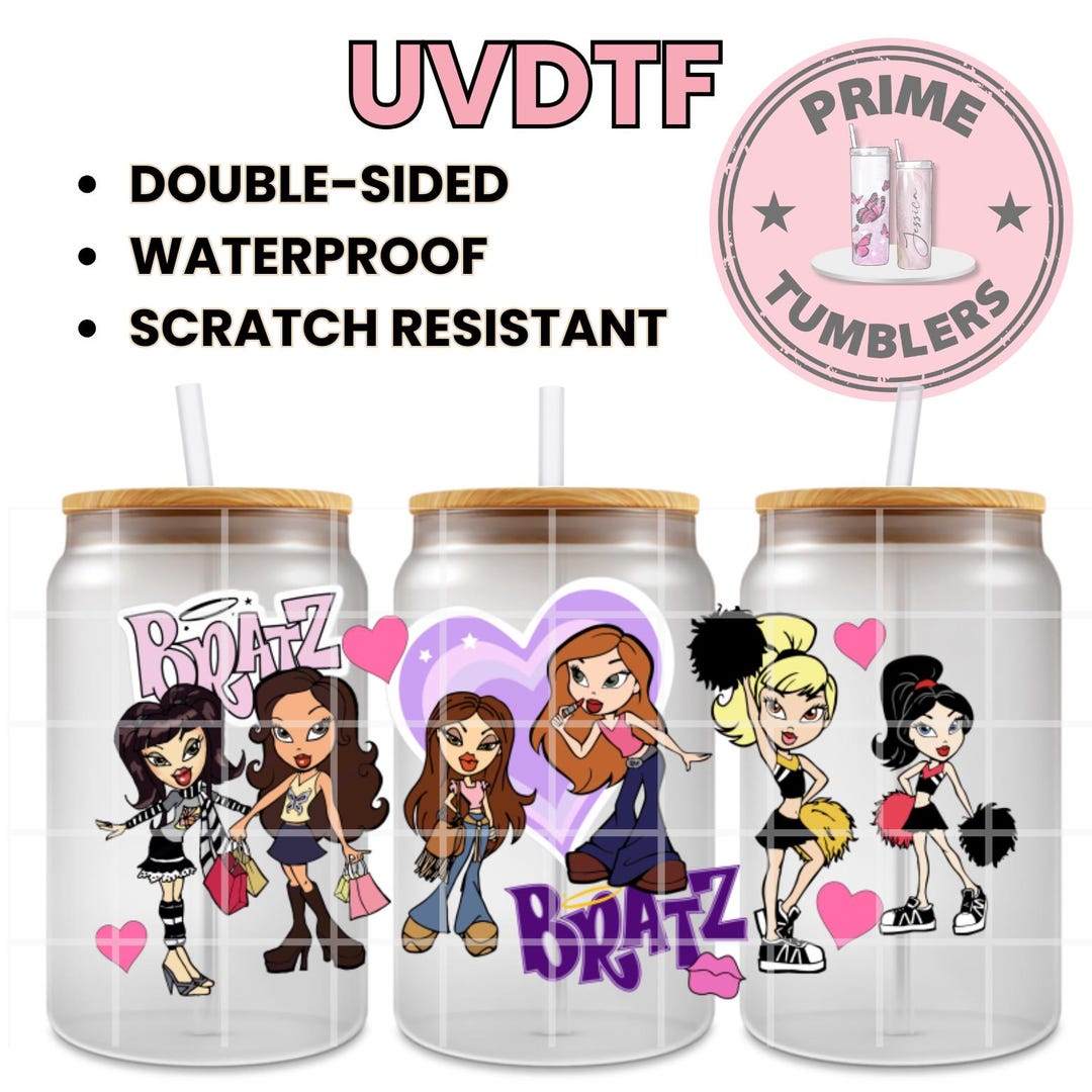 Bratz Dolls Girly UVDTF Cup Wrap - Etsy